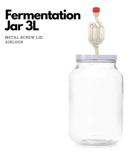 3L Fermentation Jar – BeerLab Home Brew Supplies